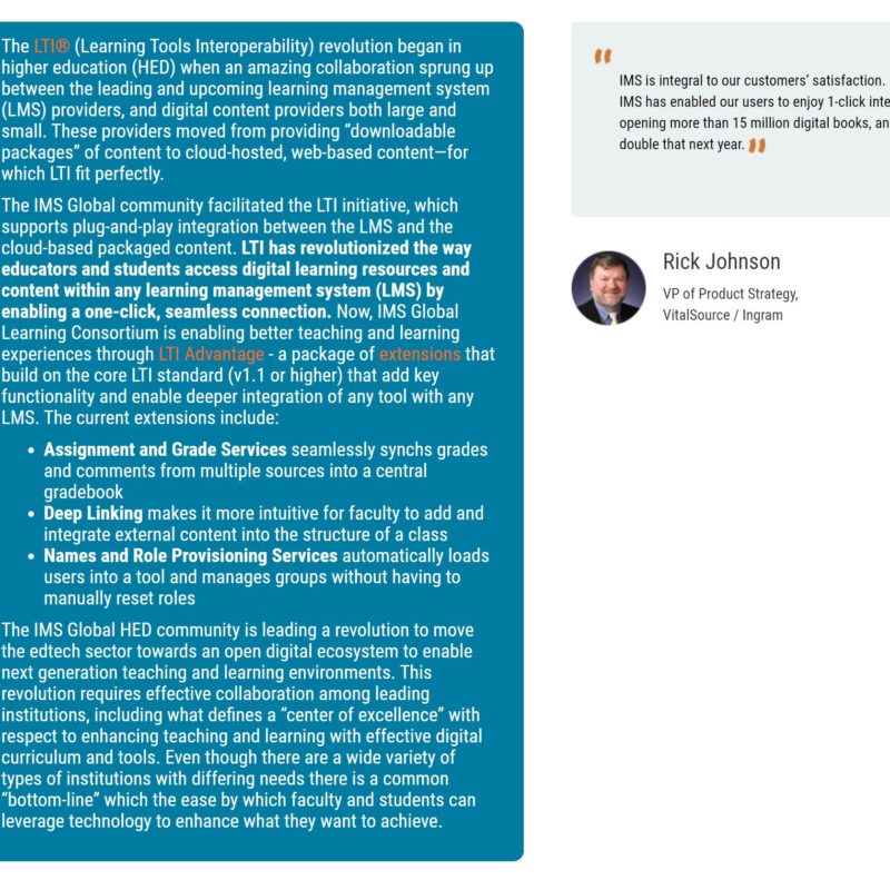 IMS Global – Navigator Labs